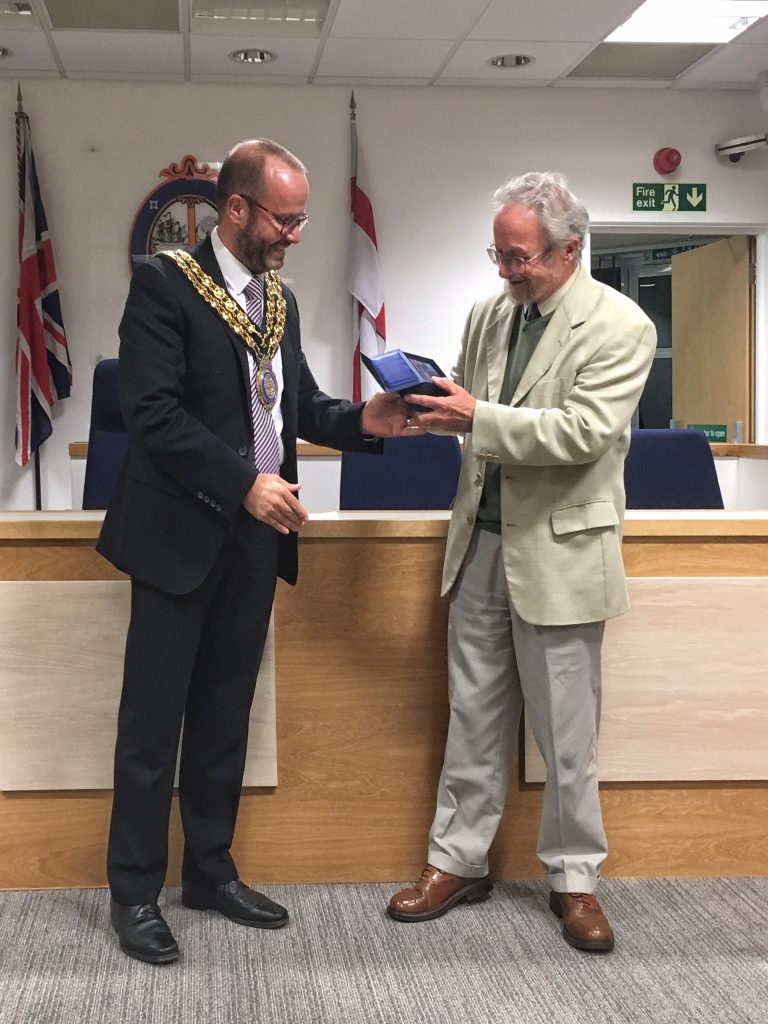 Dr Rodney Cole Receives the Alf Dove Award - Basildon Natural History ...